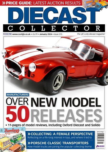 Diecast Collector Magazine - January 2024 Back Issue