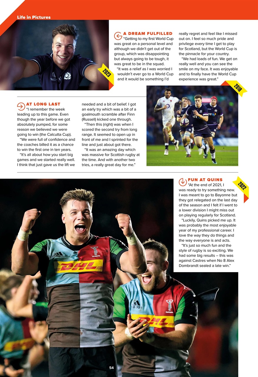 Rugby World Magazine - January 2024 Back Issue
