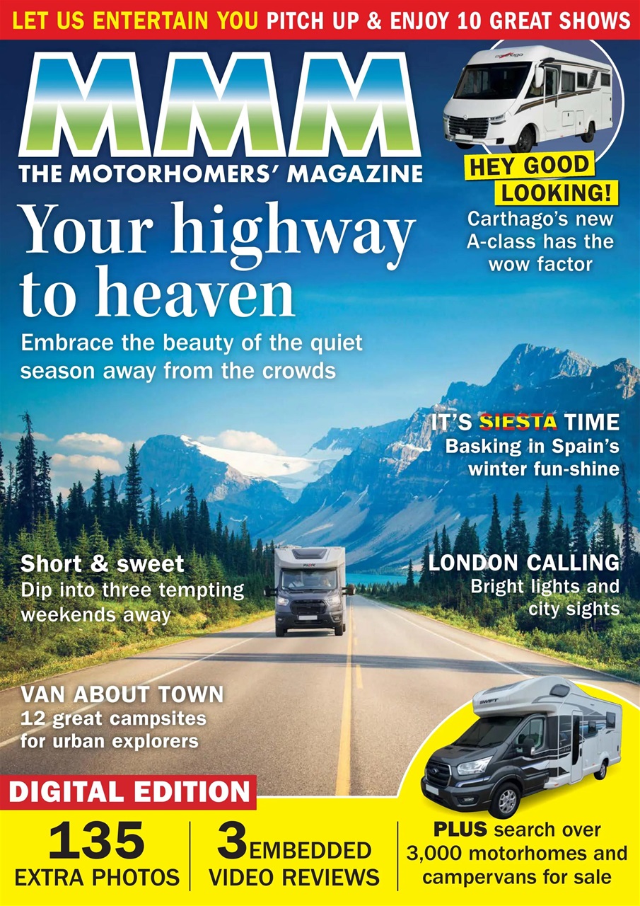 MMM magazine - January 2024 - Your Highway to Heaven Back Issue
