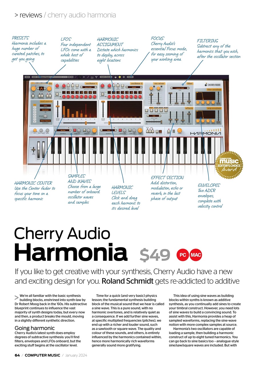 Computer Music Magazine - January 2024 Back Issue