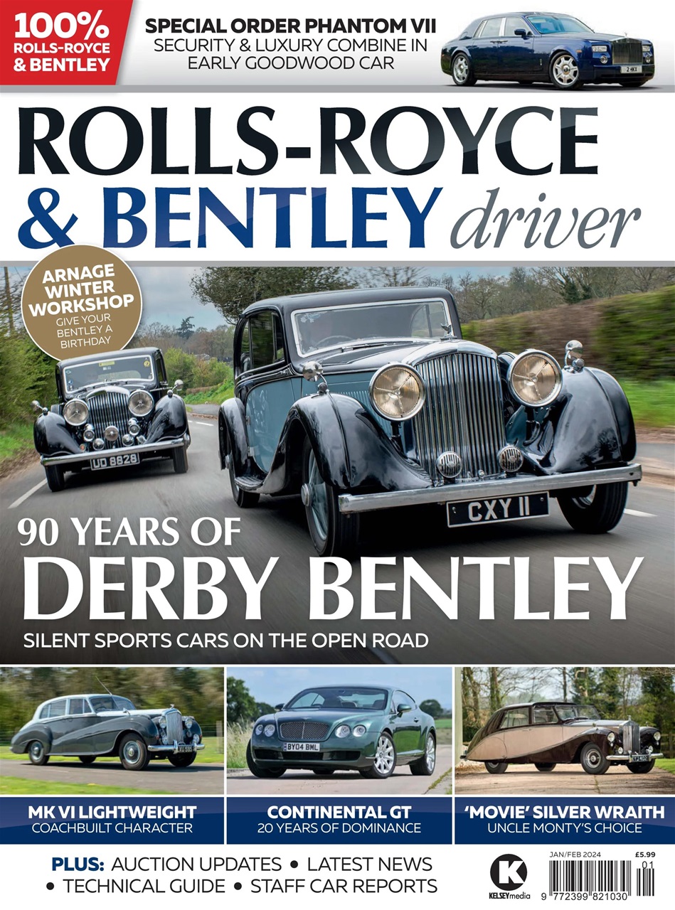Rolls-Royce & Bentley Driver Magazine - Jan-Feb 2024 Back Issue