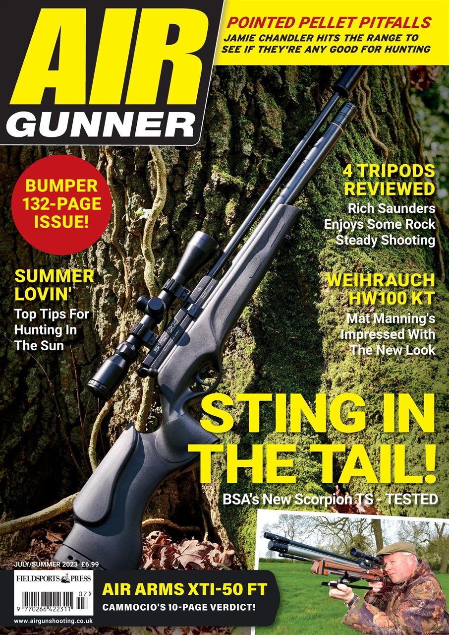 Airgun World Magazine - Air Gunner July 2023 Back Issue