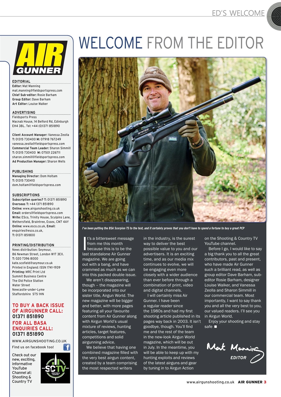 Airgun World Magazine - Air Gunner July 2023 Back Issue