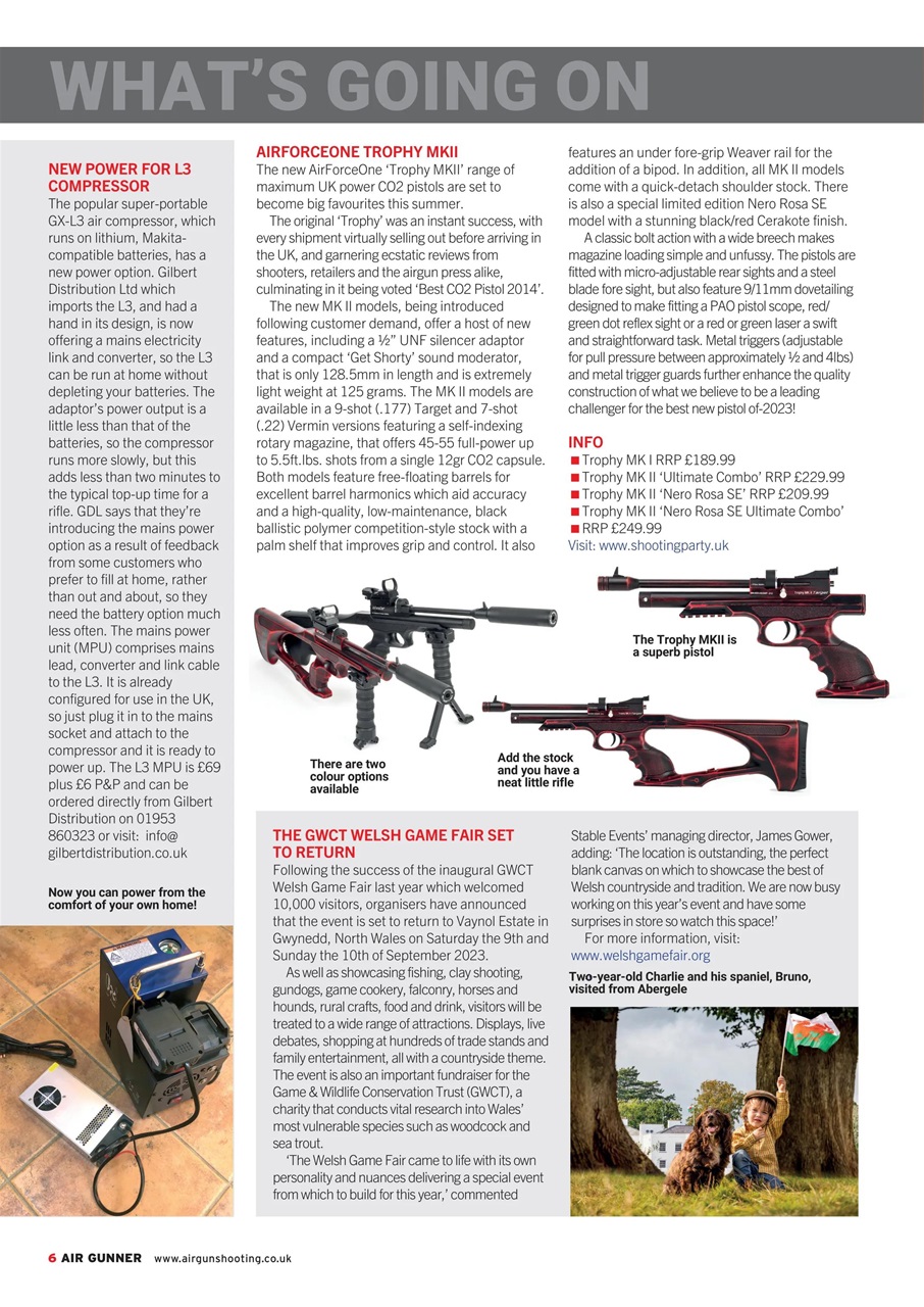 Airgun World Magazine - Air Gunner July 2023 Back Issue