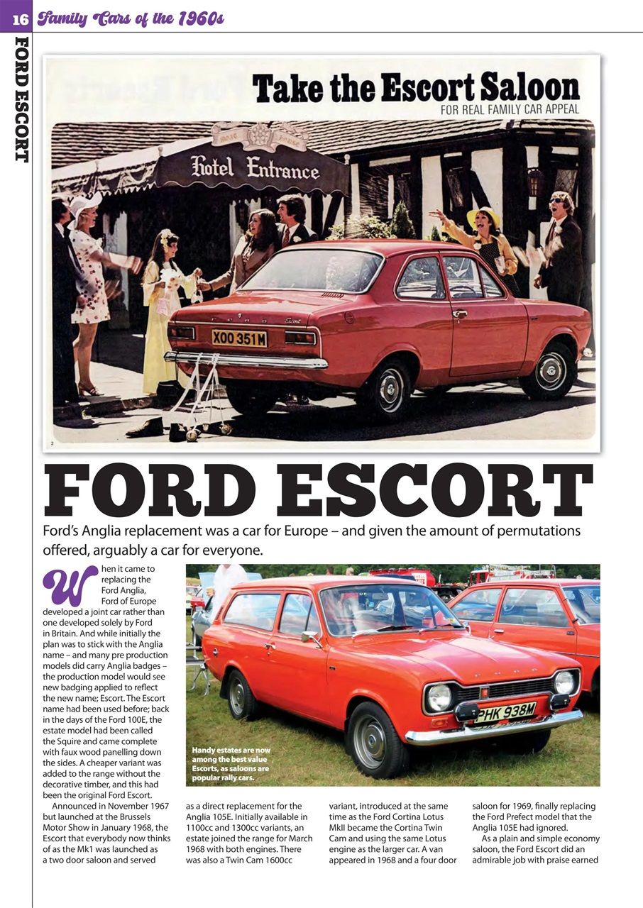 Classic Land Rover Magazine - Family Cars of the 1960s Special Issue