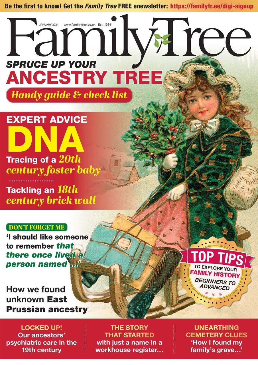 Family Tree Magazine - Family History Handbook 2024 Subscriptions ...