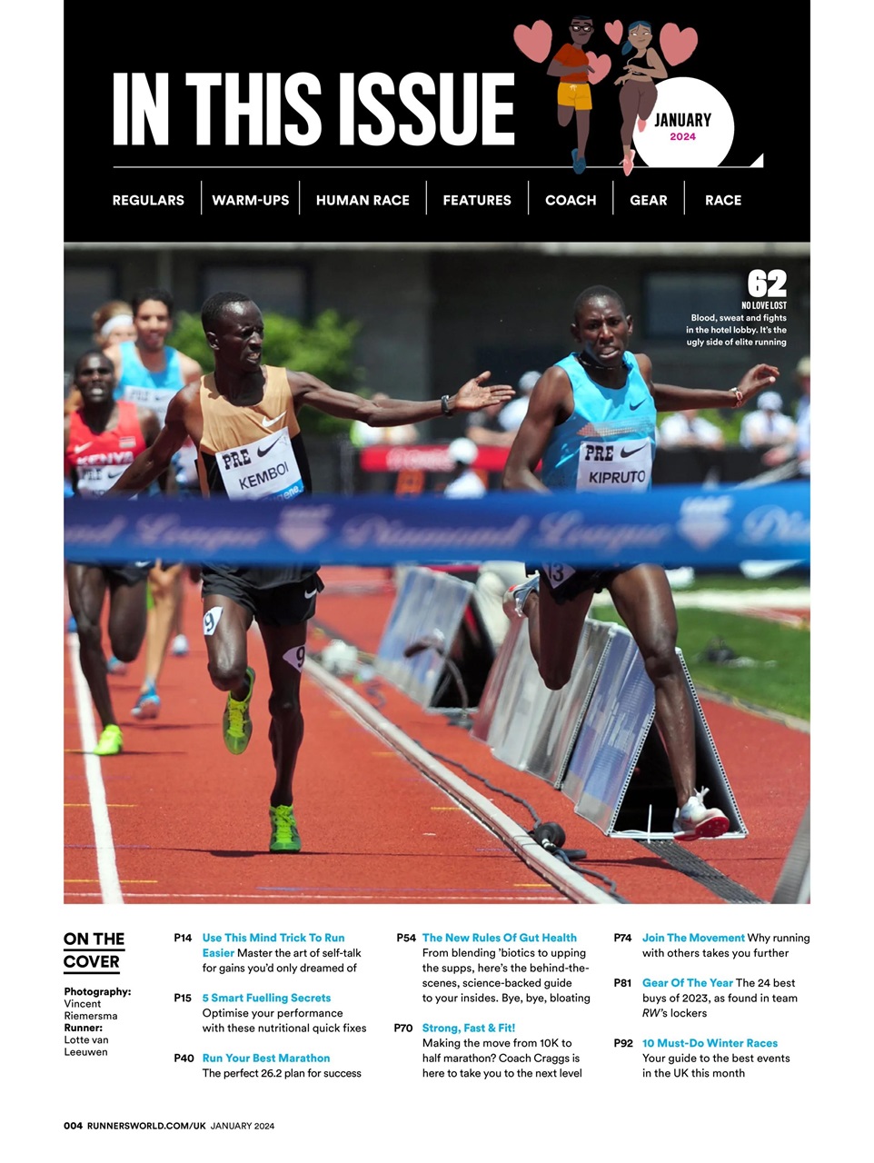 Runner's World Magazine - Jan-24 Subscriptions | Pocketmags