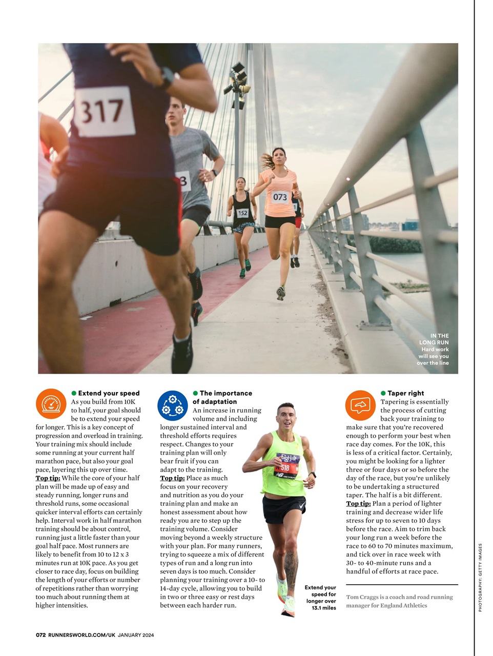 Runner's World Magazine - Jan-24 Subscriptions | Pocketmags
