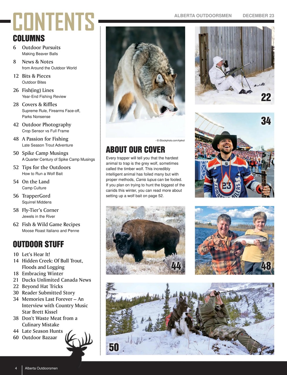 Alberta Outdoors Magazine - Volume 25 Issue 8 Back Issue