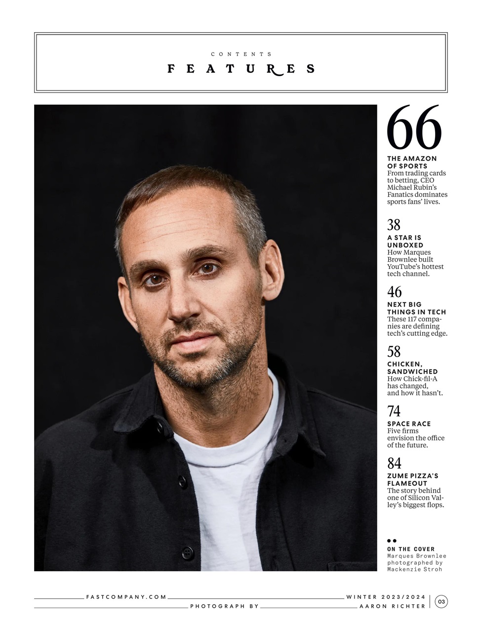 Fast Company Magazine - Winter 2023/2024 Back Issue