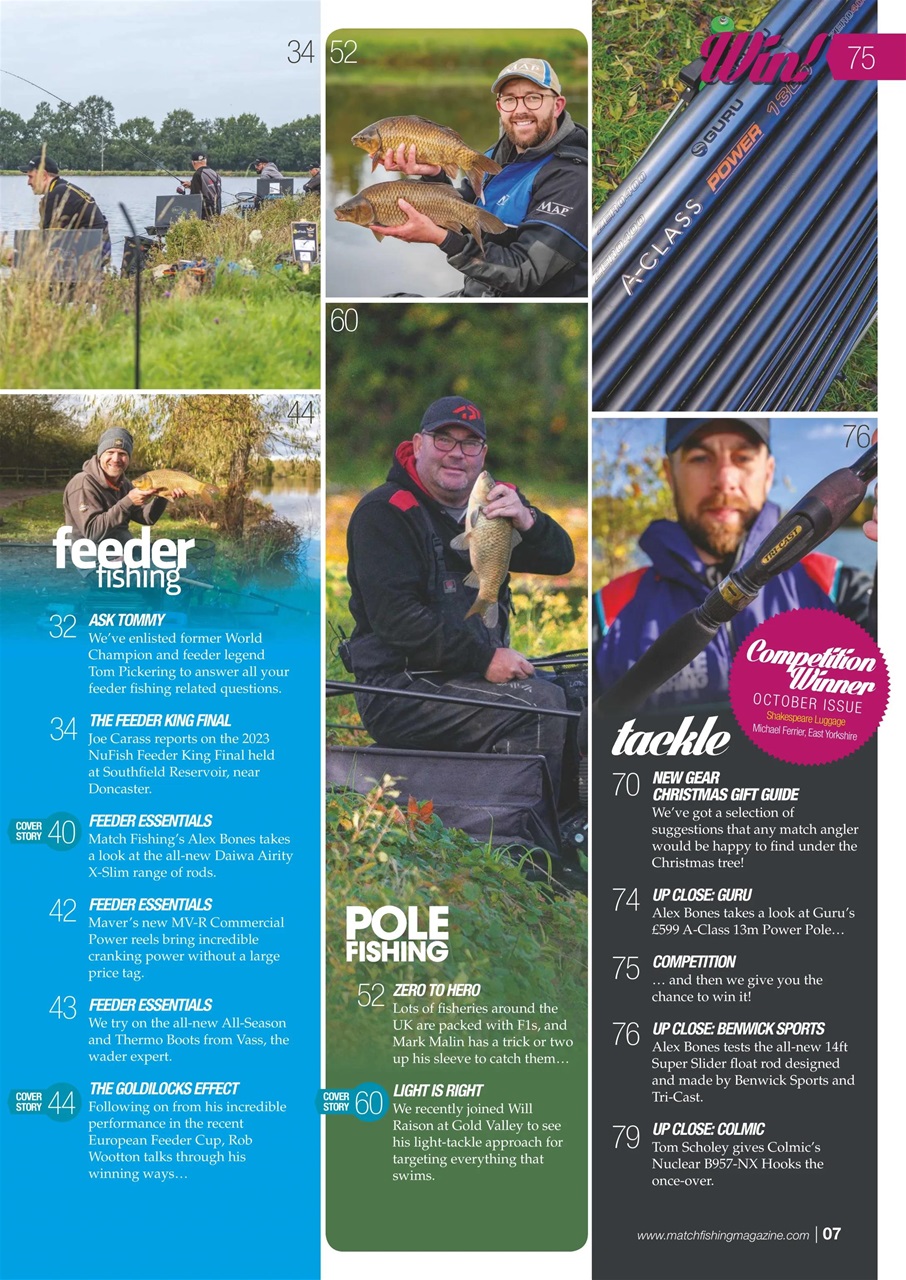 Match Fishing Magazine - December 2023 Back Issue