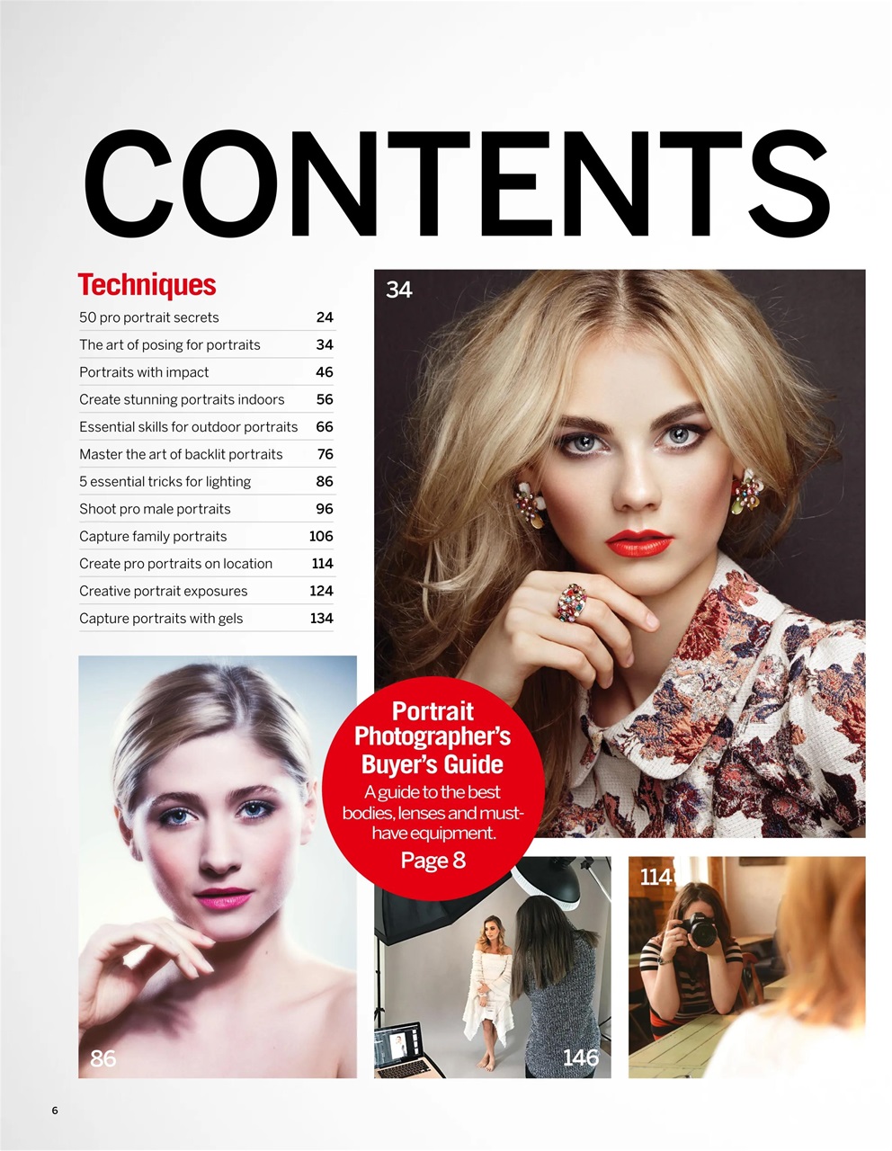 Photography Bookazine - Teach Yourself Portrait Photography Sixth Edition Back Issue