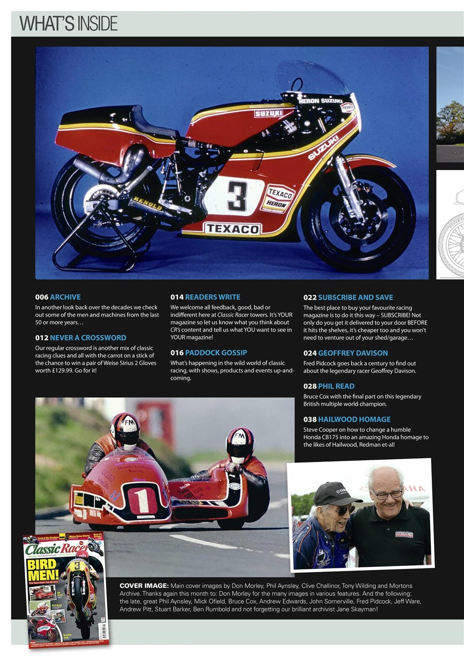 Classic Racer Magazine - January/February 2024 Subscriptions | Pocketmags