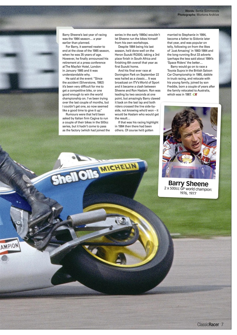 Classic Racer Magazine - January/February 2024 Subscriptions | Pocketmags