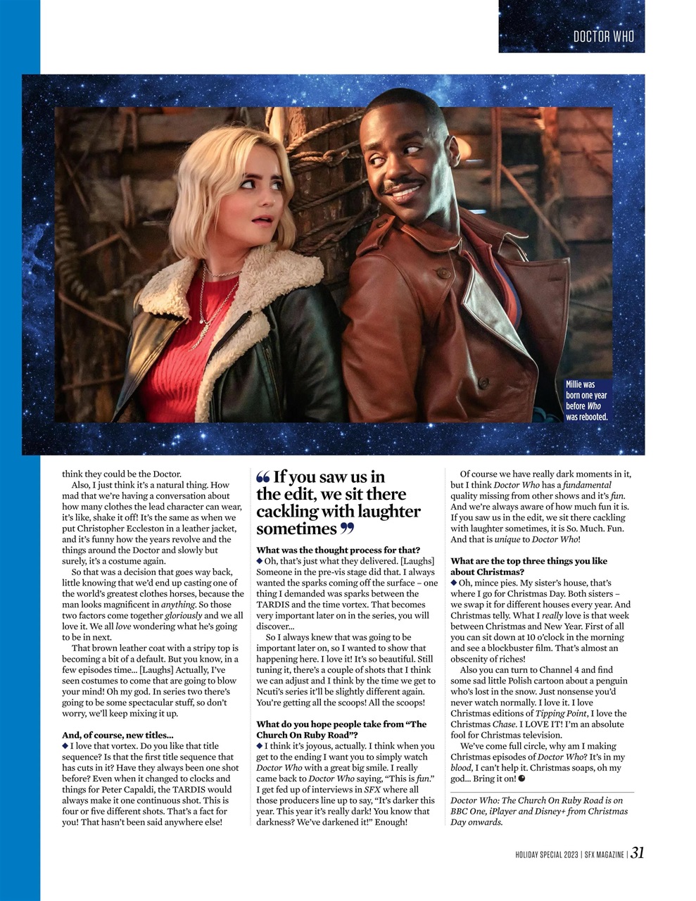 SFX Magazine - Christmas 2023 Back Issue