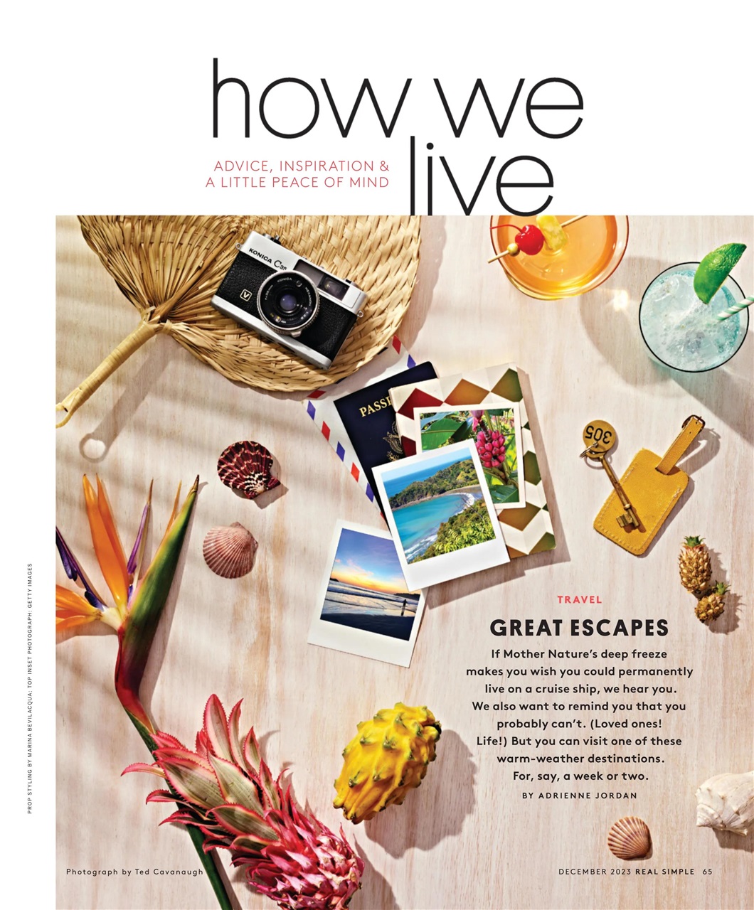 Real Simple Magazine - December 2023 Back Issue