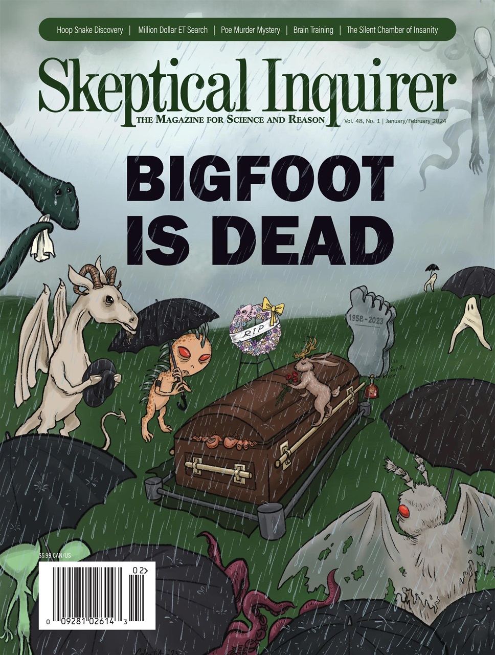 Skeptical Inquirer Magazine - Jan/Feb 2024 Back Issue