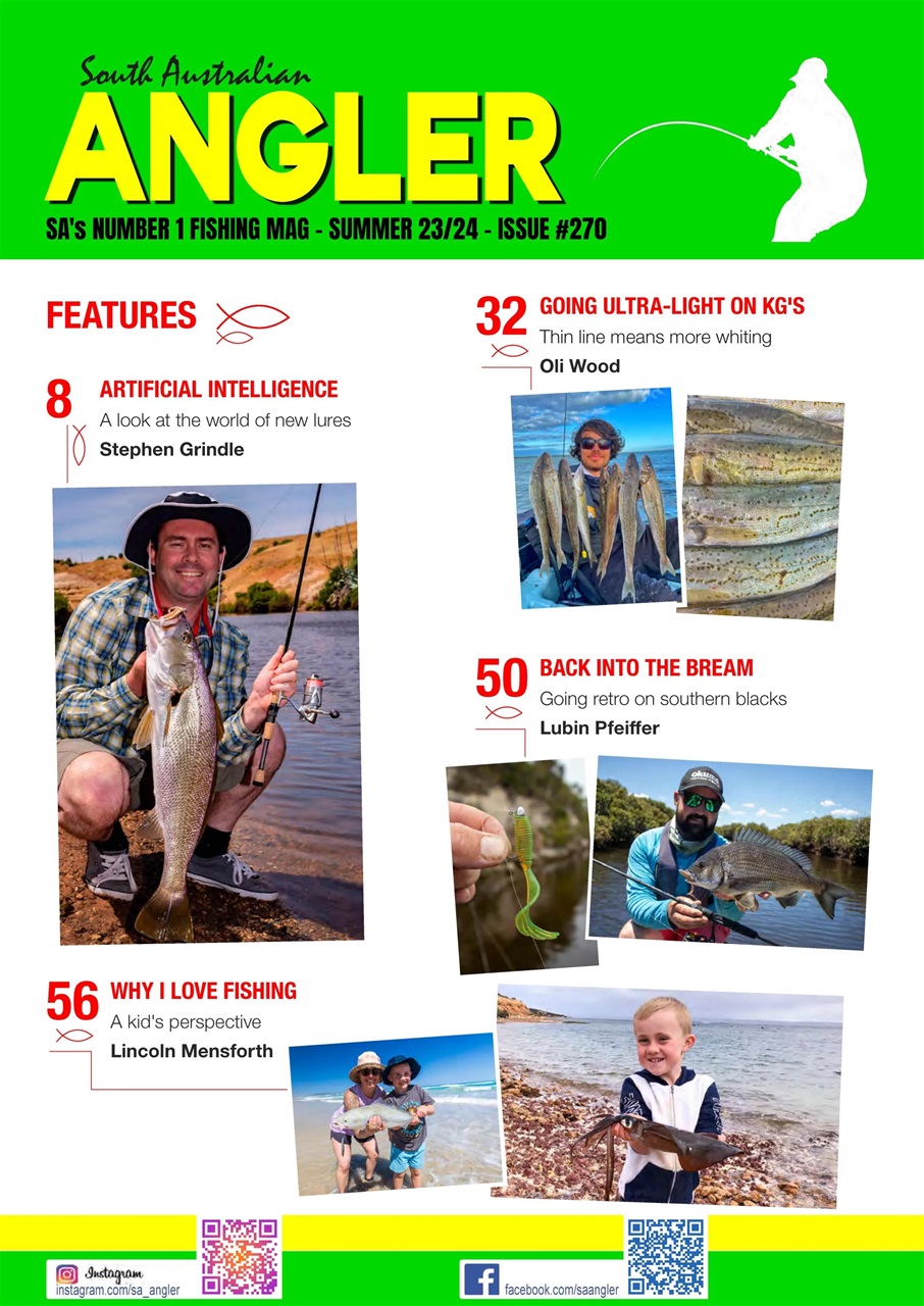 South Australian Angler Magazine - Summer 202324 – Issue #270 Back Issue