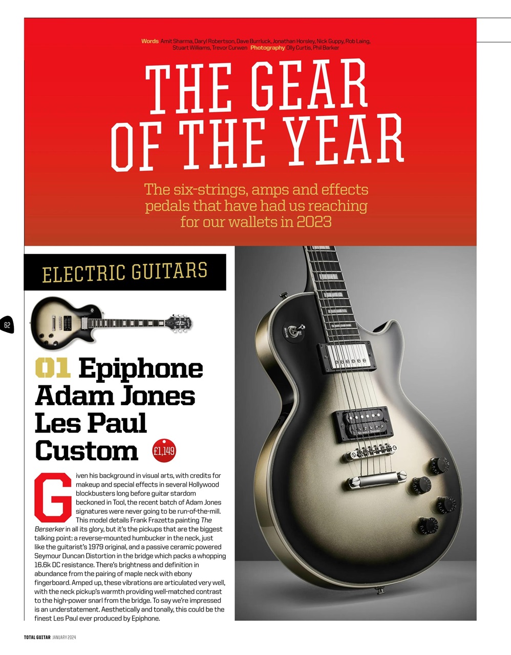 Total Guitar Magazine - January 2024 Back Issue