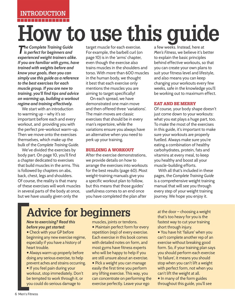 Men’s Fitness Guides Magazine - Issue 36 Subscriptions | Pocketmags