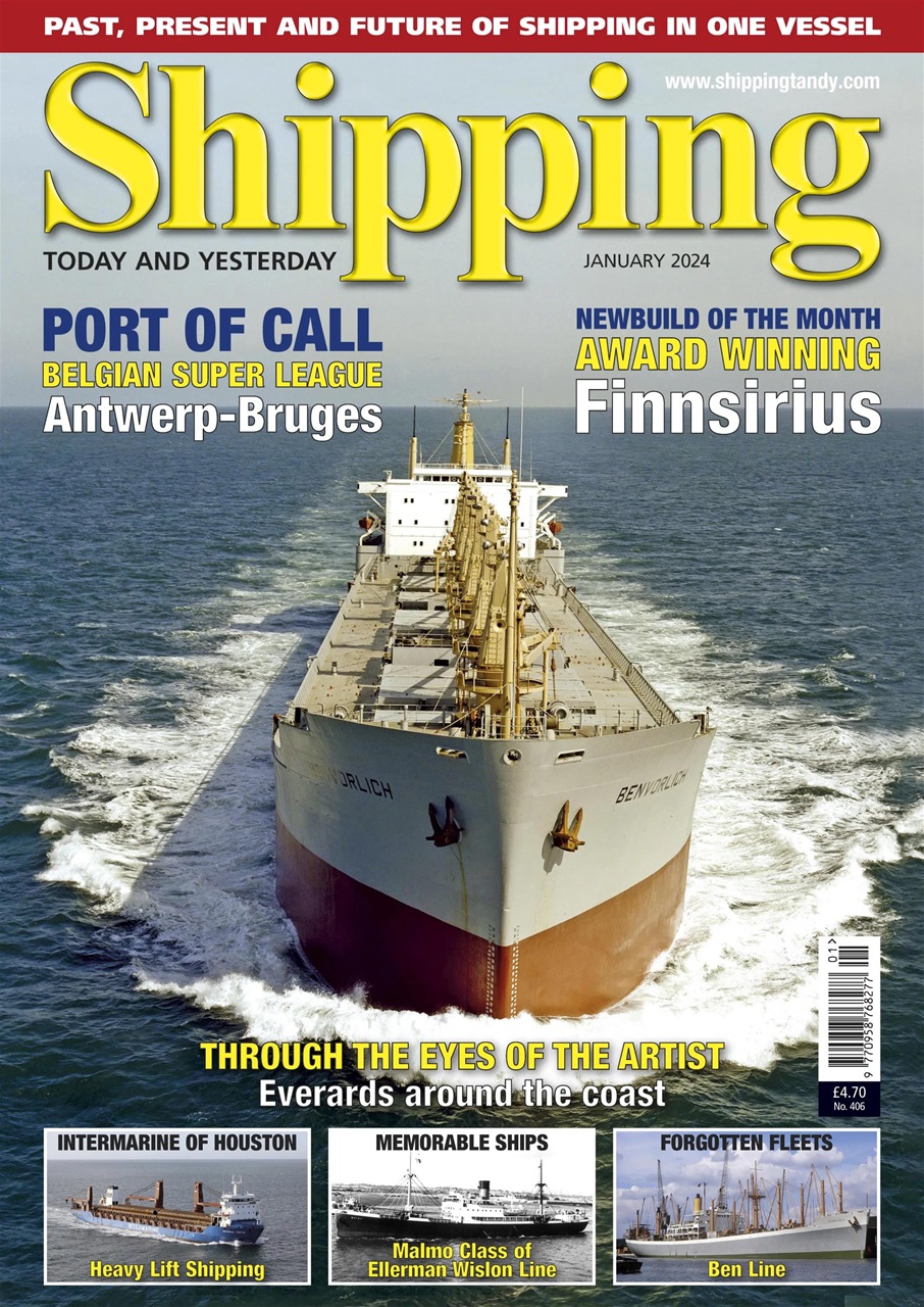 Shipping Today & Yesterday Magazine - January 2024 Back Issue