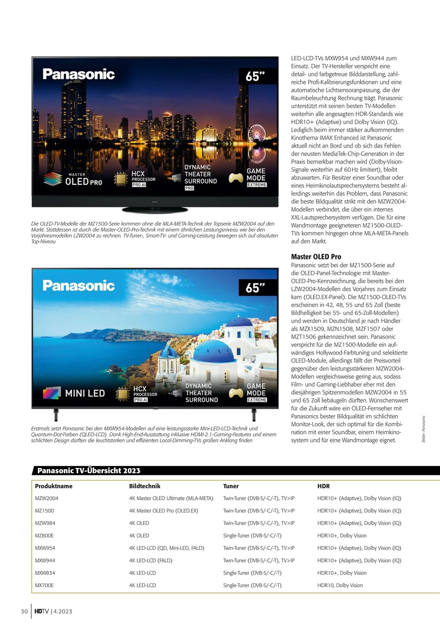 HDTV Magazine - 04/23 Back Issue