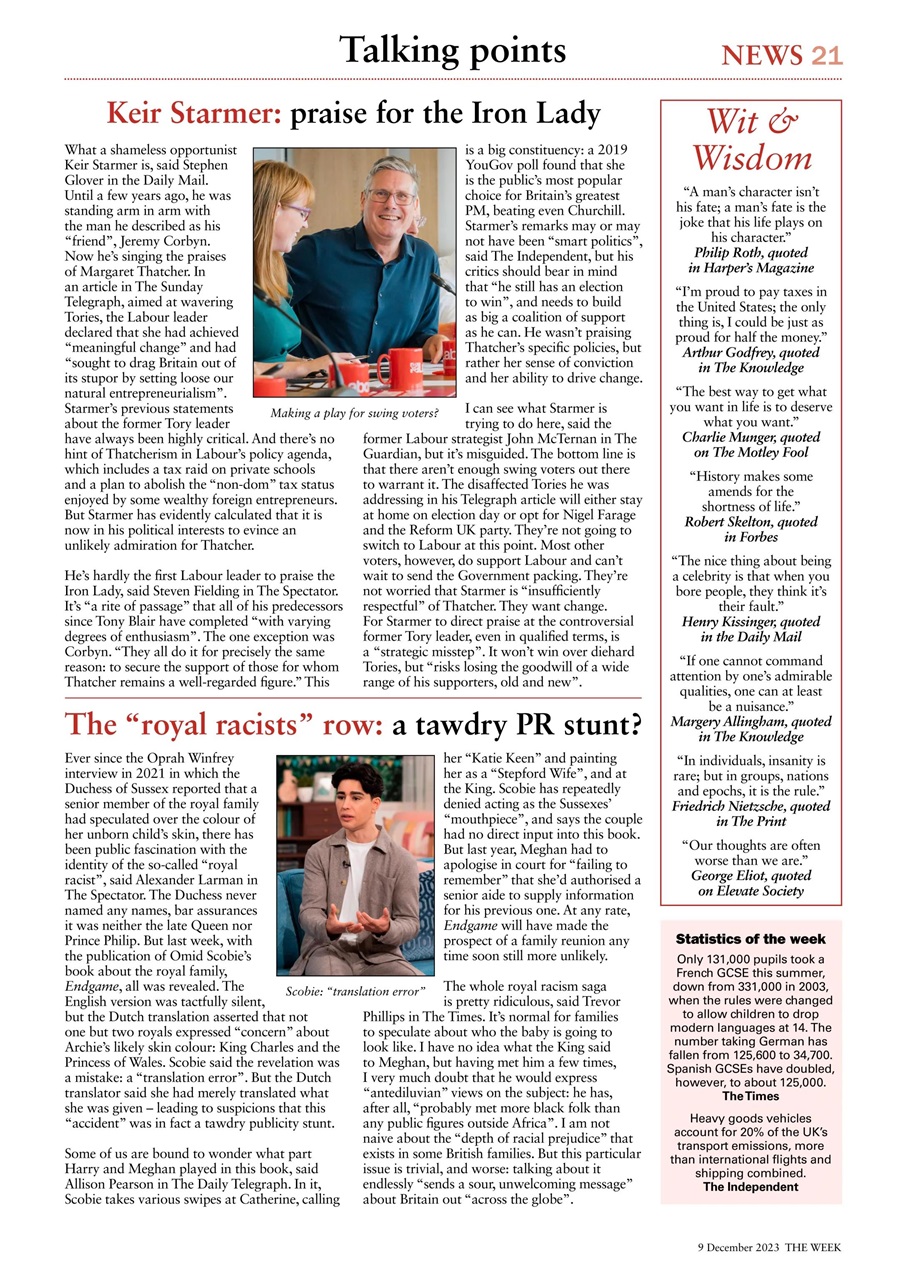 The Week Magazine - 8-Dec-2023 Back Issue