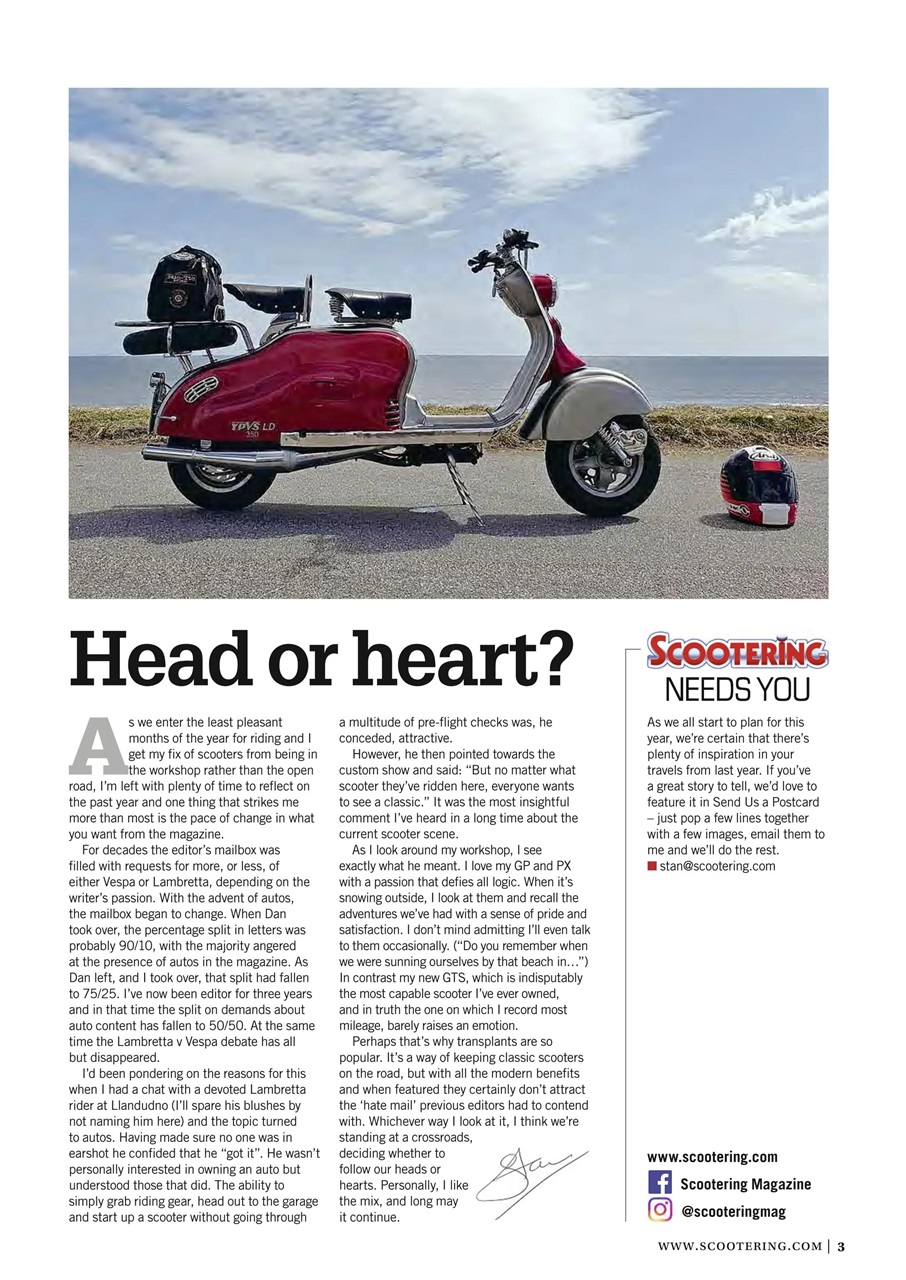 Scootering Magazine - January 2024 Back Issue
