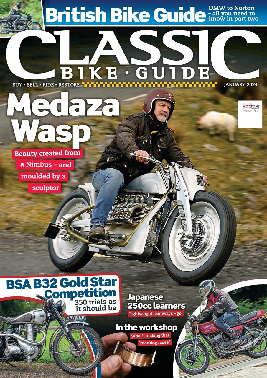 Classic Bike Guide Magazine - January 2024 Subscriptions | Pocketmags