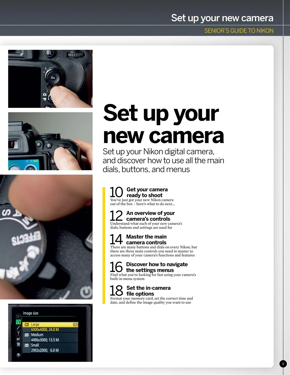 Photography Bookazine - Senior's Nikon Camera Book Fourth Edition Back ...