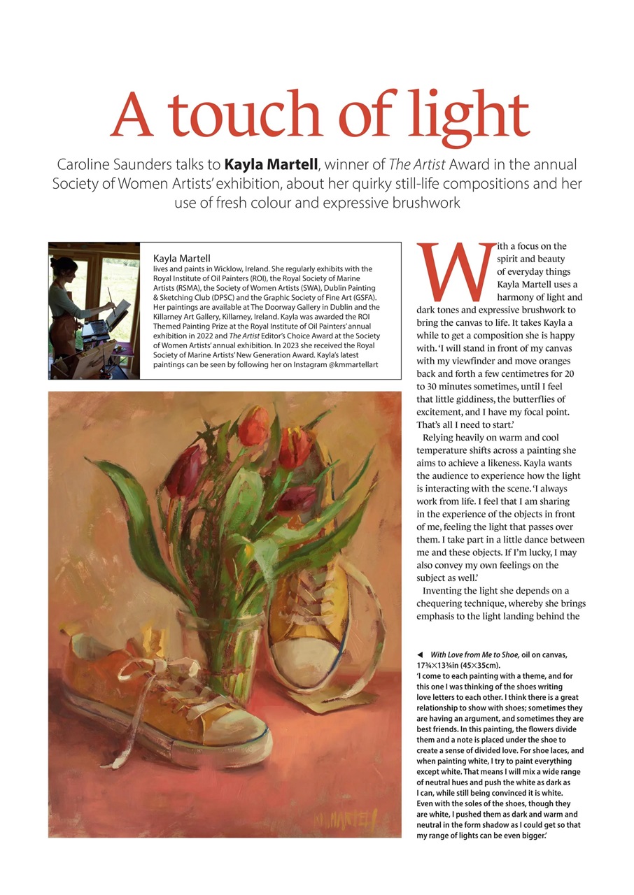 The Artist Magazine - February 2024 Subscriptions | Pocketmags