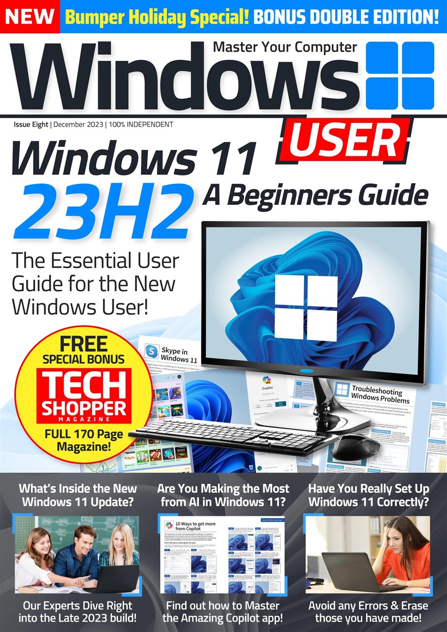 Windows User Magazine - Winter 2023 Subscriptions | Pocketmags