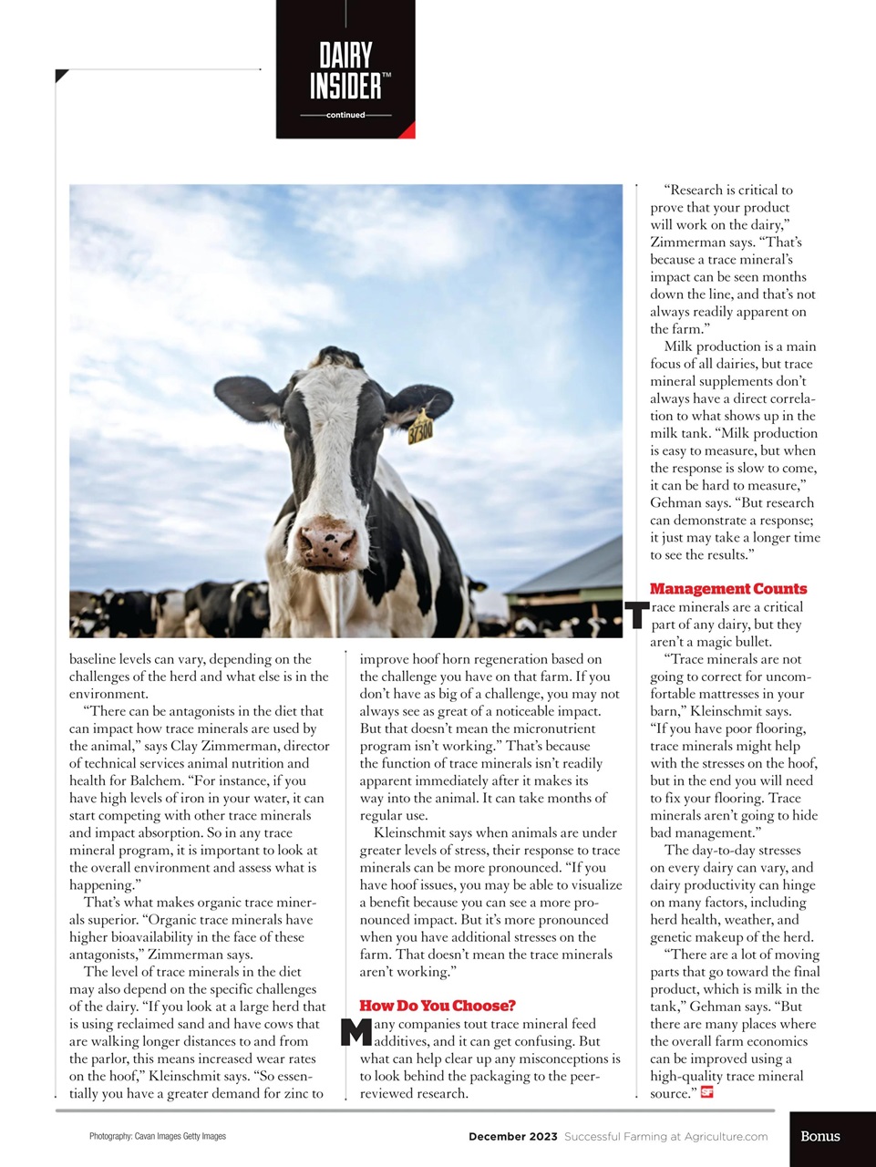 Successful Farming Magazine - December 2023 Back Issue