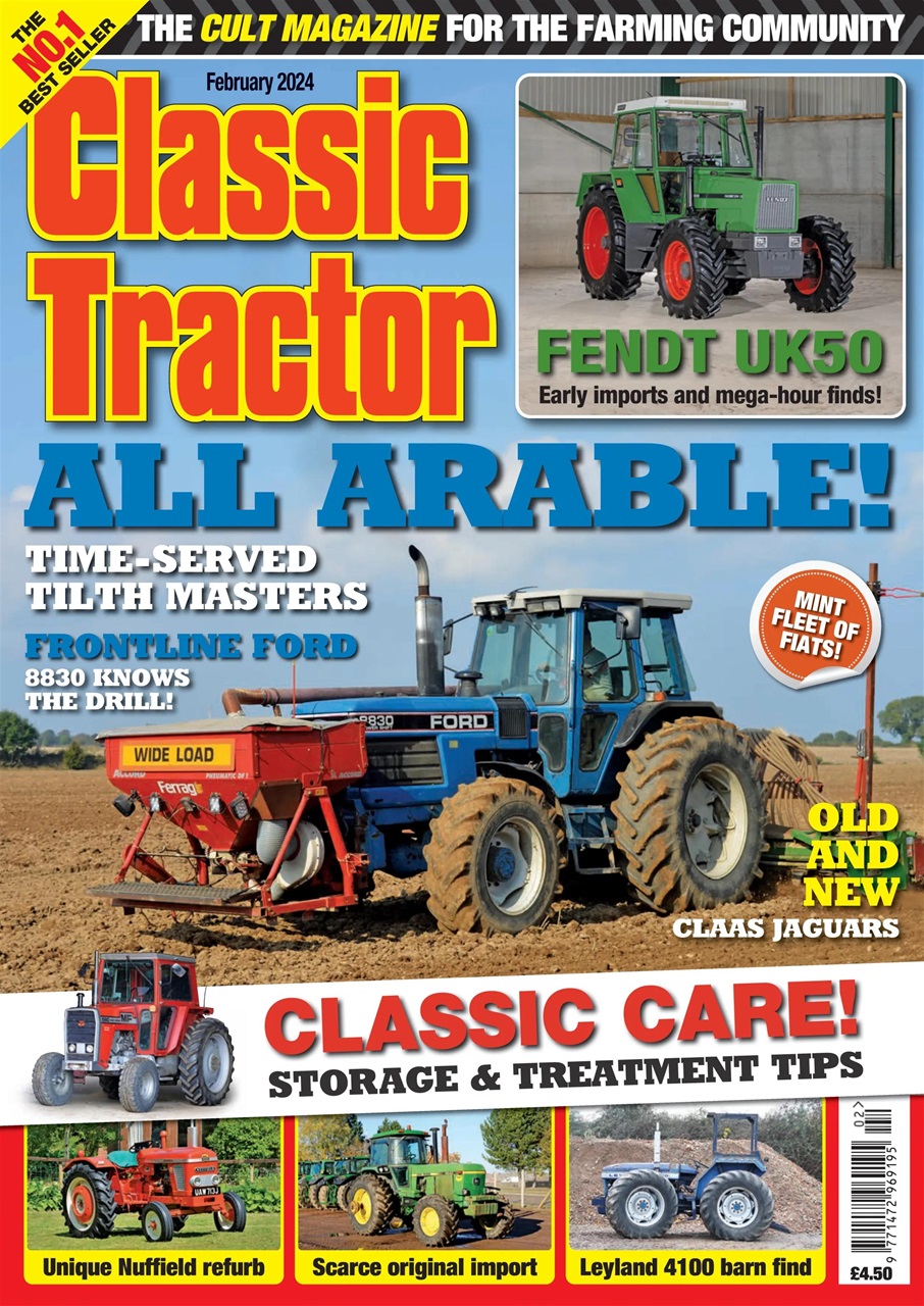 Classic Tractor Magazine - February 2024 Subscriptions | Pocketmags