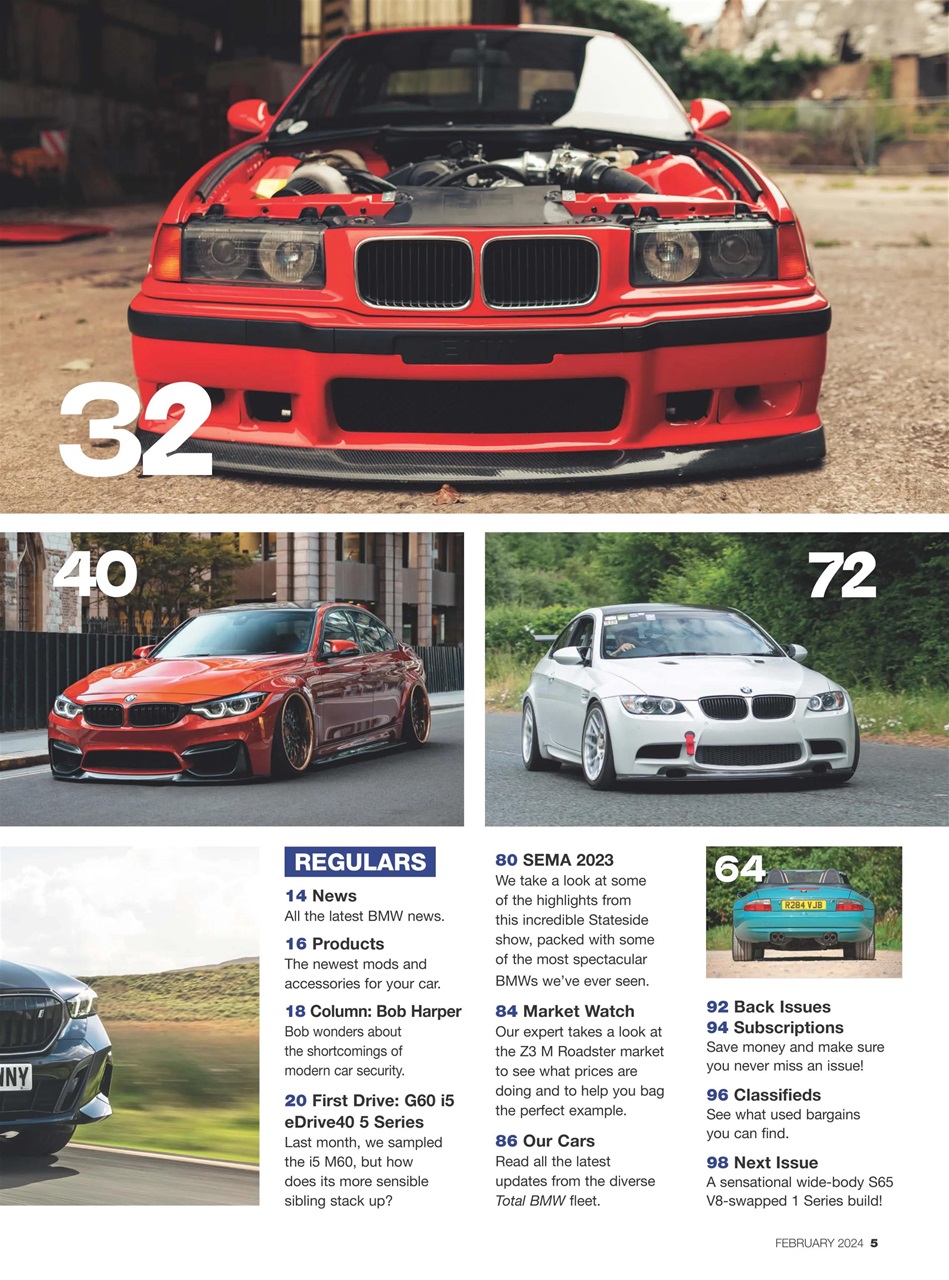 Total BMW Magazine - Feb-24 Subscriptions | Pocketmags