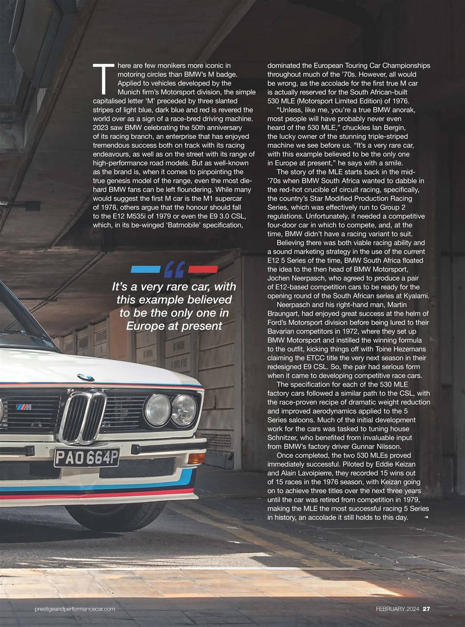Total BMW Magazine - Feb-24 Subscriptions | Pocketmags