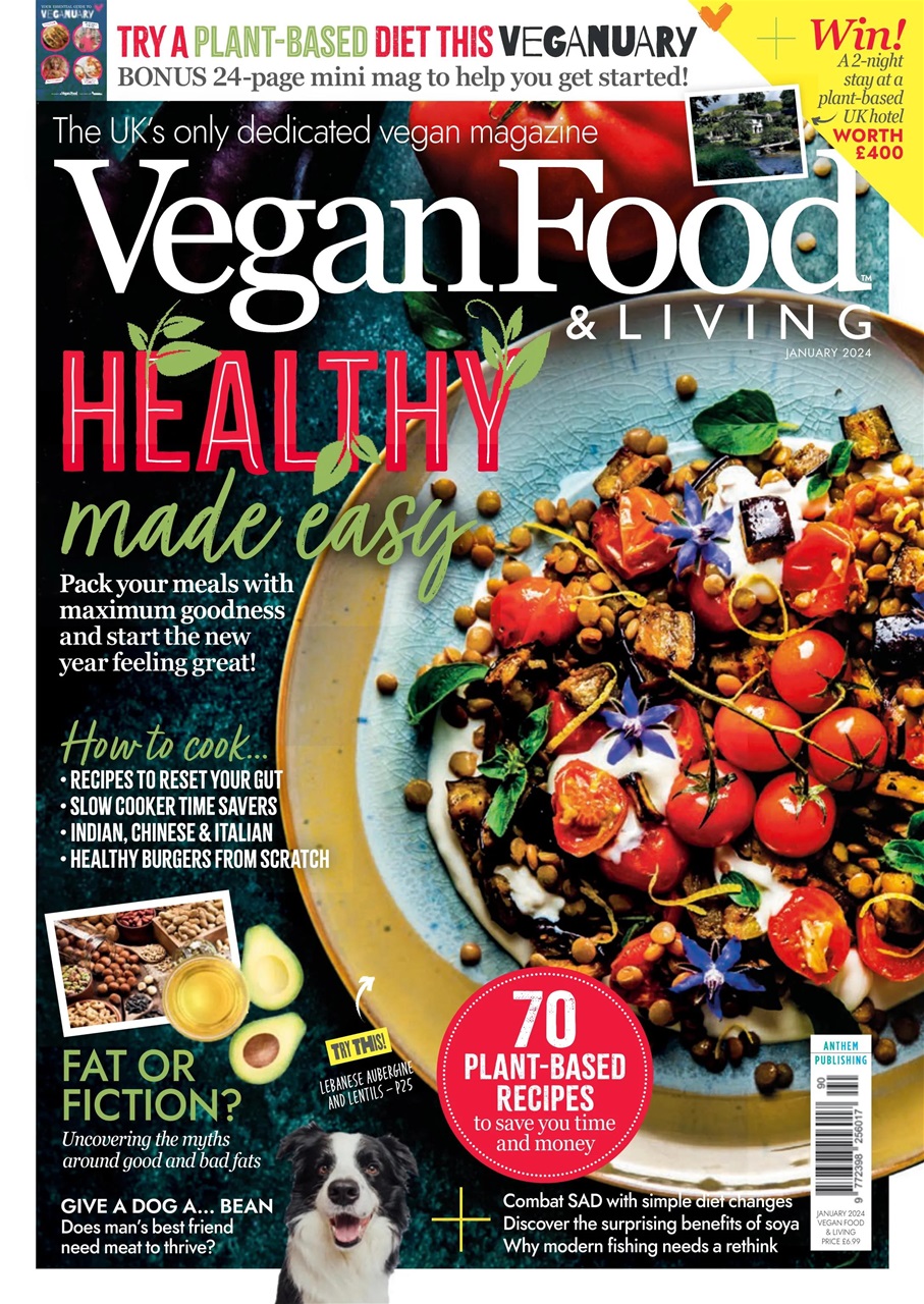 Vegan Food & Living Magazine - Jan 2024 Subscriptions | Pocketmags