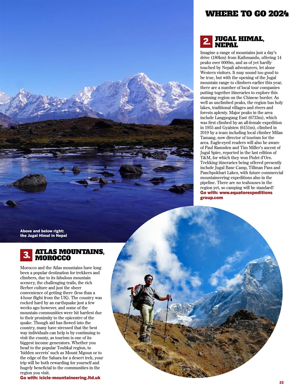 Trek & Mountain Magazine - Nov/Dec 2023 Subscriptions | Pocketmags