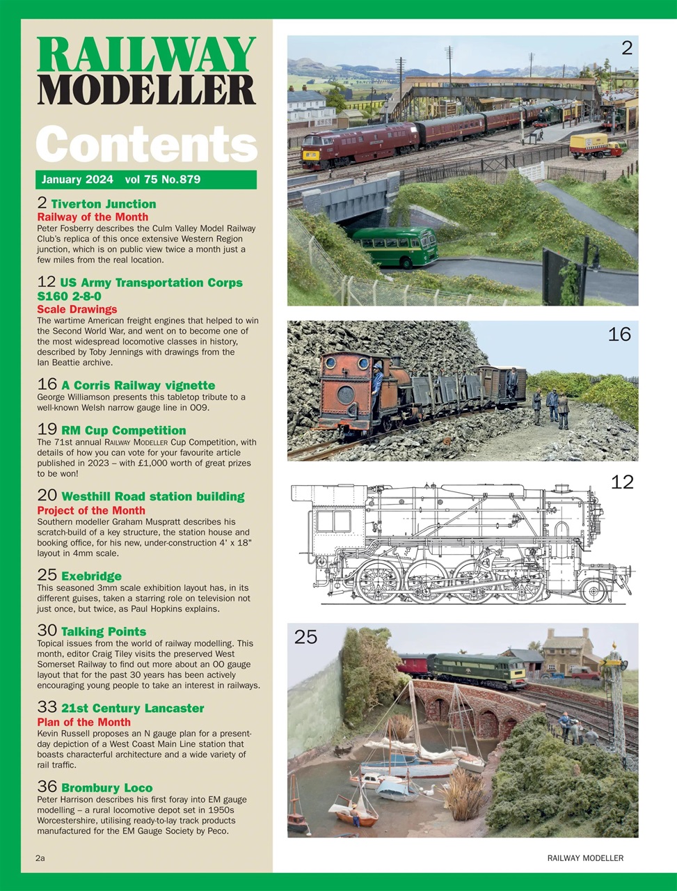 Railway Modeller Magazine - January 2024 Subscriptions | Pocketmags