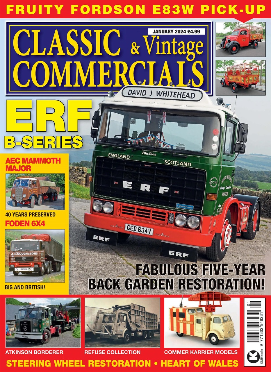 Classic & Vintage Commercials Magazine - Jan-24 Subscriptions | Pocketmags