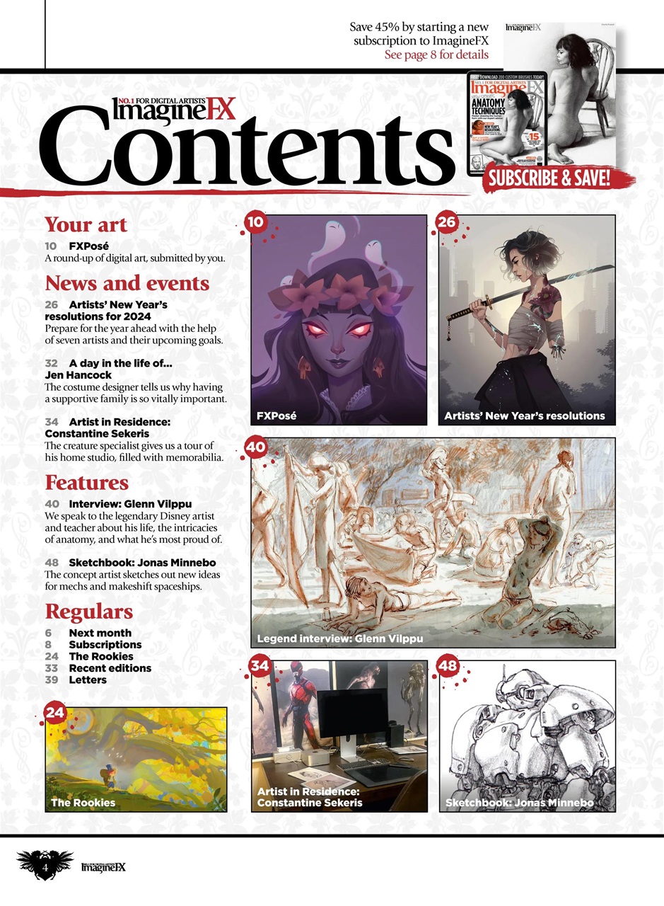 ImagineFX - February 2024 Subscriptions | Pocketmags