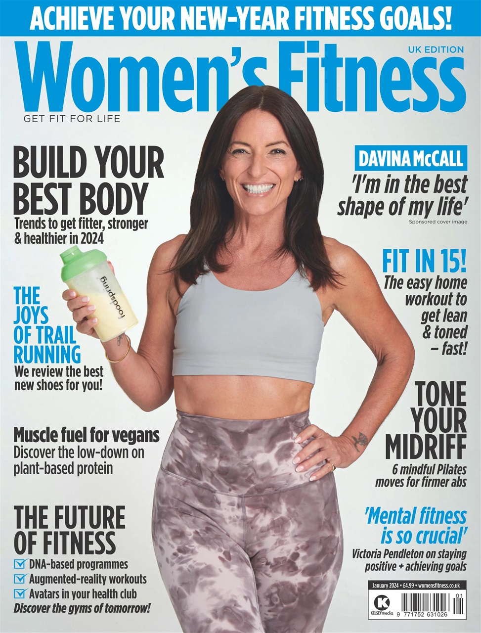 Women’s Fitness Magazine - Jan-24 Subscriptions | Pocketmags