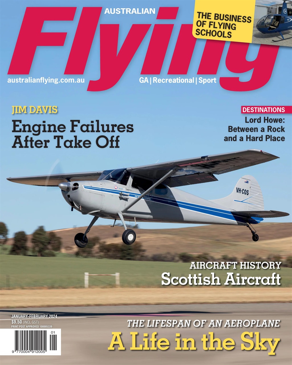 Australian Flying Magazine - Jan - Feb 24 Subscriptions | Pocketmags
