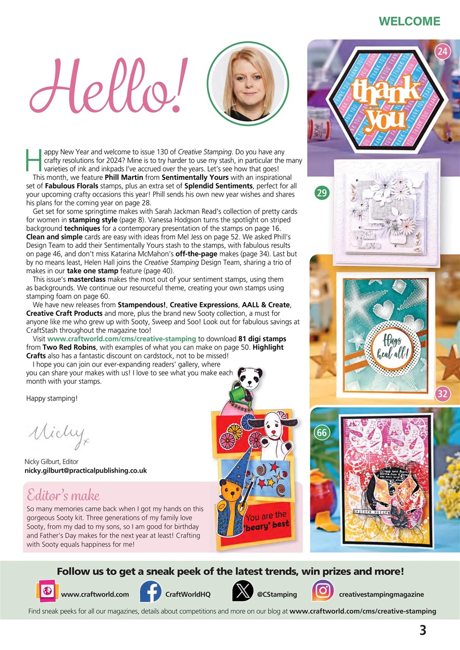 Creative Stamping Magazine - 130 Back Issue