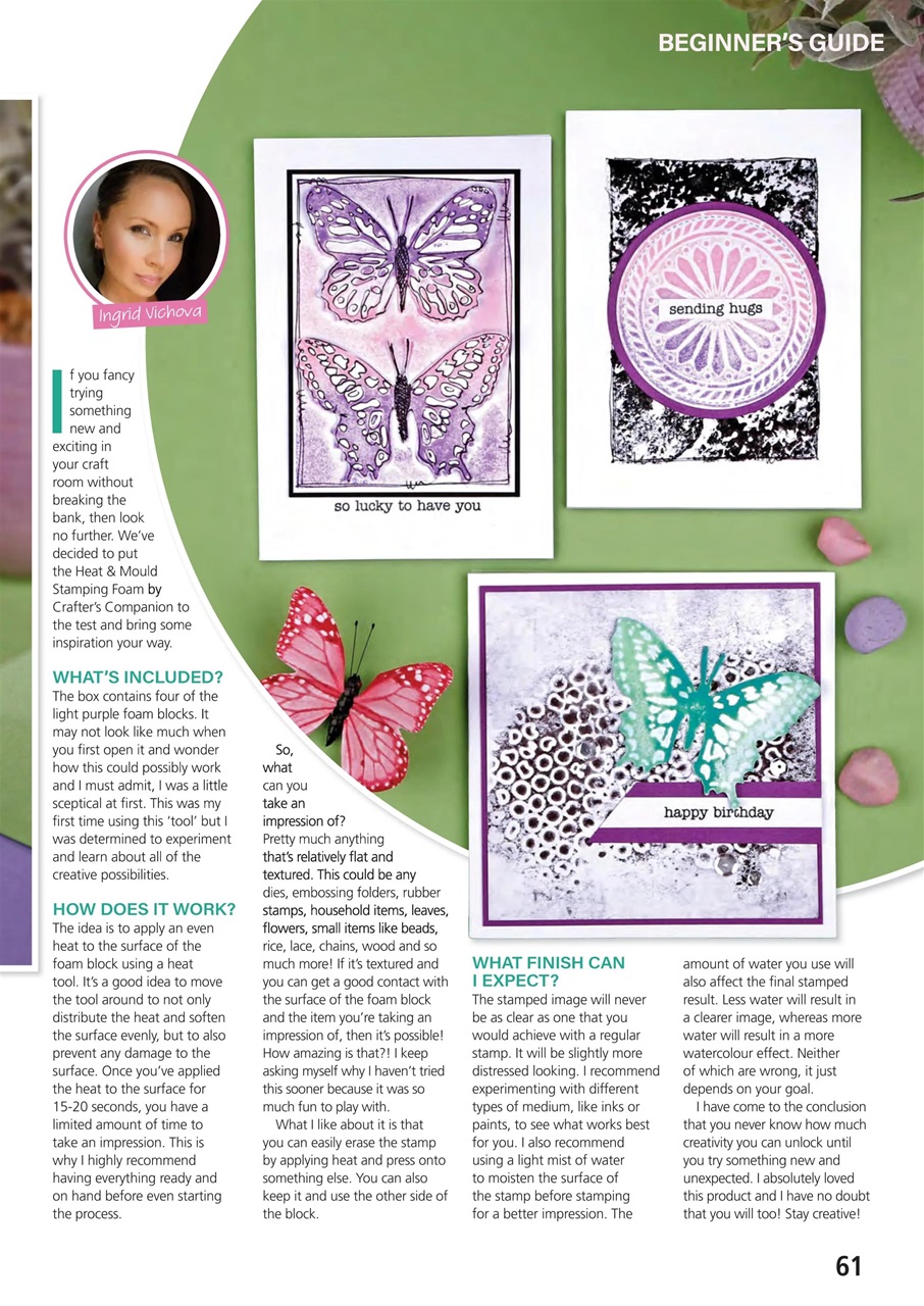 Creative Stamping Magazine - 130 Back Issue