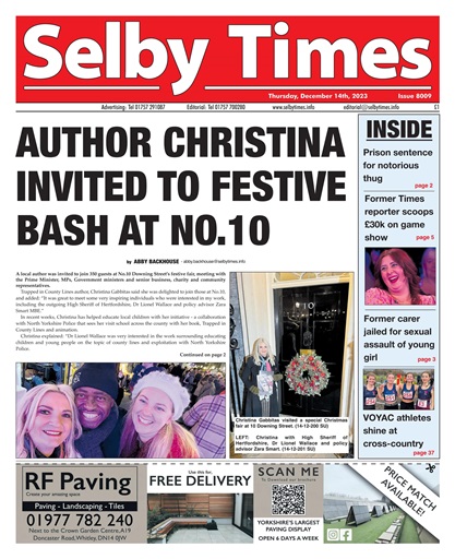 Selby Times Magazine - December 14th 2023 Back Issue