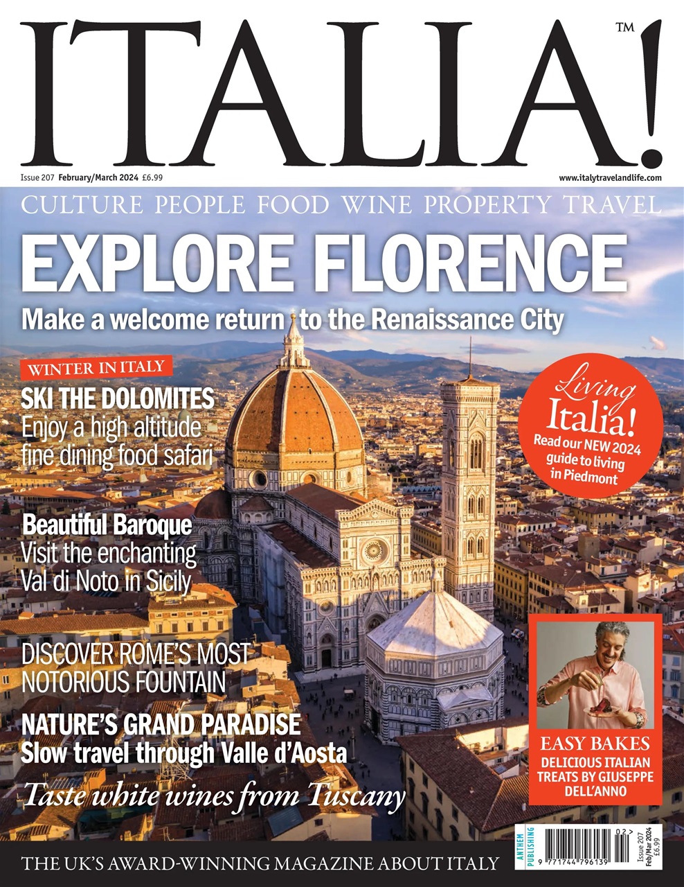Italia! Magazine - Feb/Mar 2024 Subscriptions | Pocketmags
