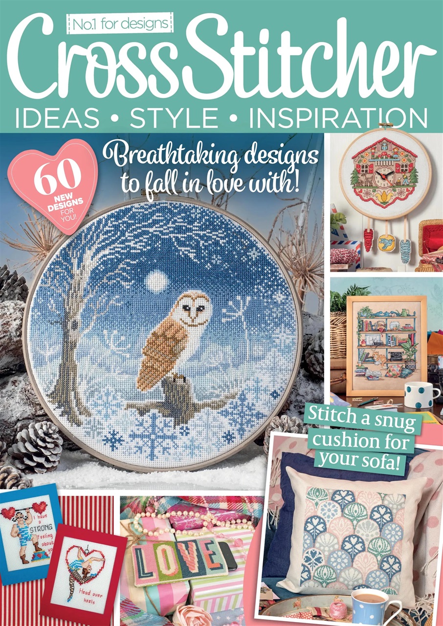 CrossStitcher Magazine - February 2024 Subscriptions | Pocketmags