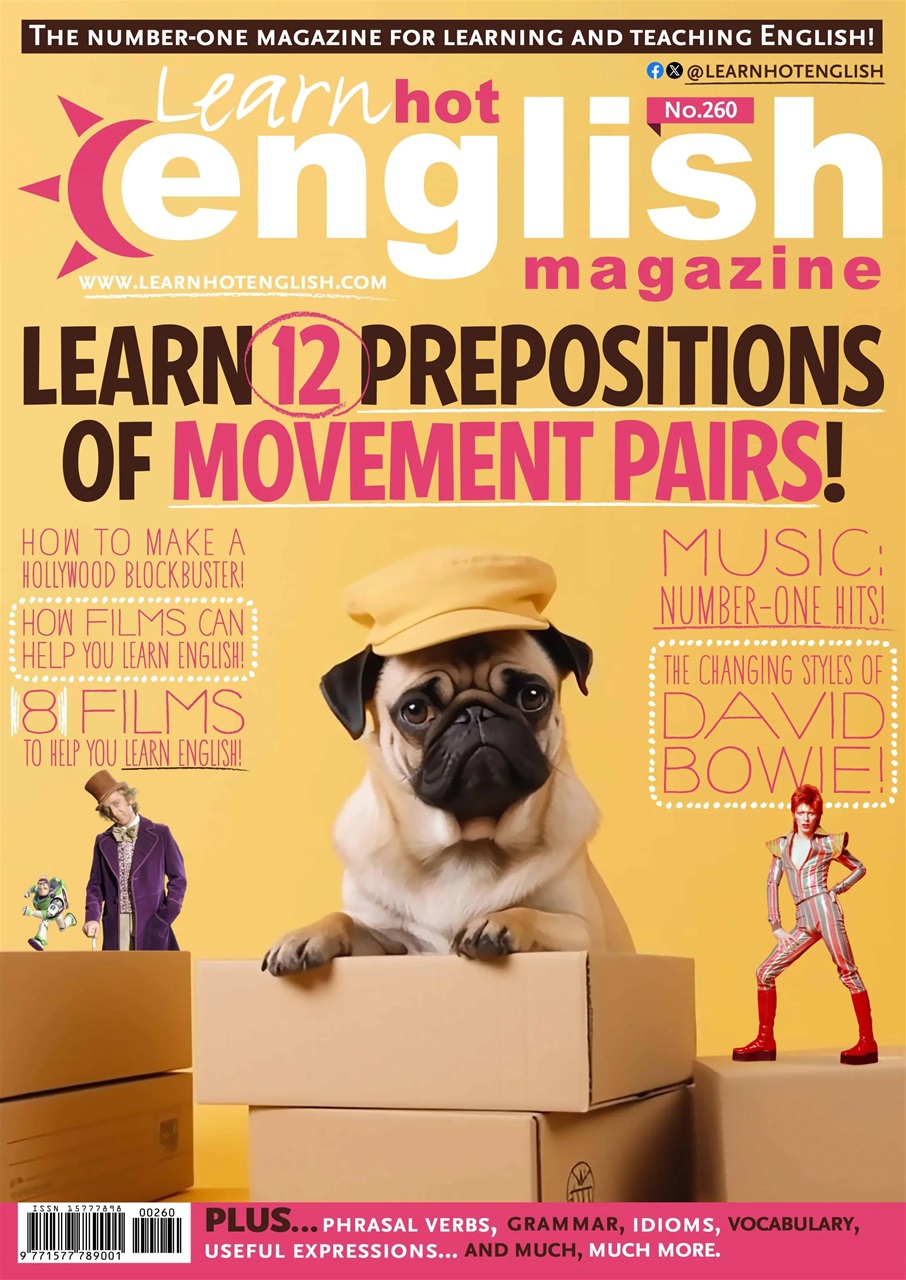 Learn Hot English Magazine - 260 Subscriptions | Pocketmags