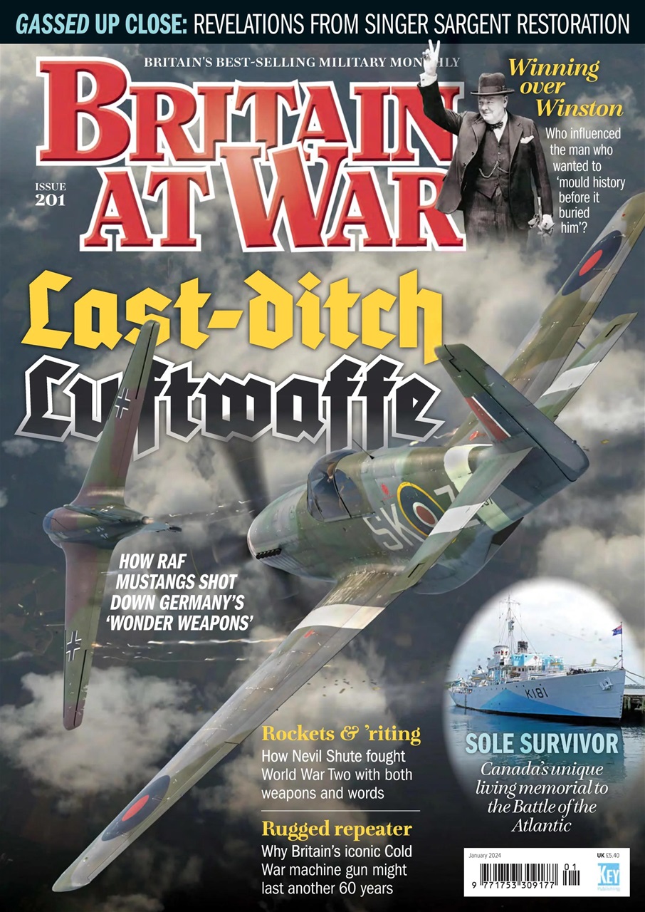 Britain at War Magazine - January 2024 Subscriptions | Pocketmags